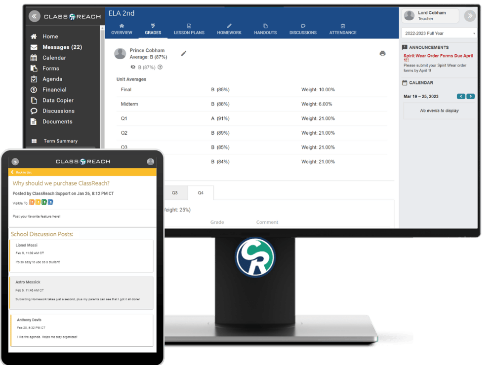 Learning Management Software | Transform K-12 Learning With ClassReach