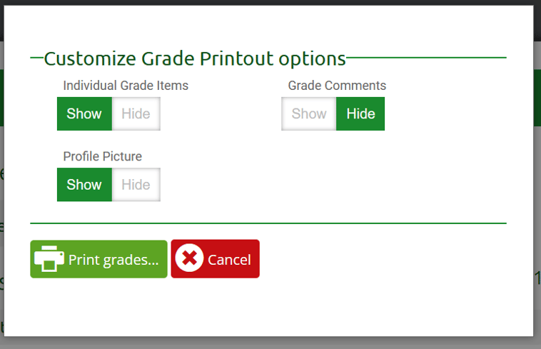 Grades
