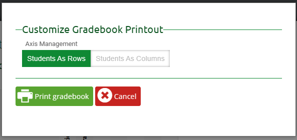 Inputting and Viewing Grades