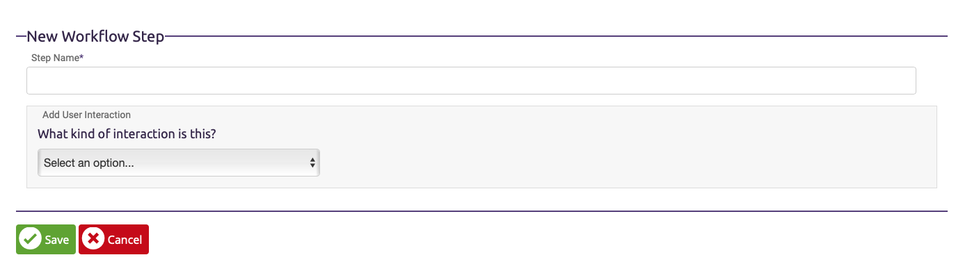 Creating a Form Workflow